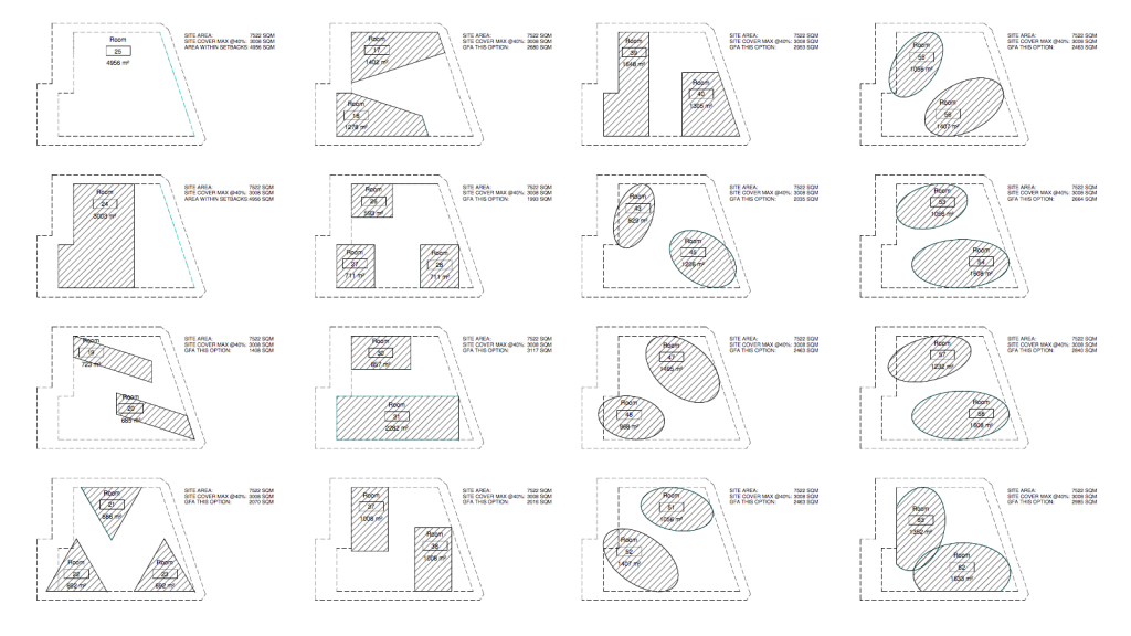 01 Massing Options 01 | MWA