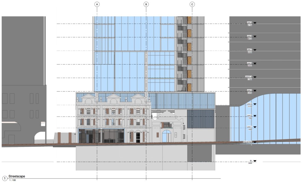 streetscape elevation | MWA